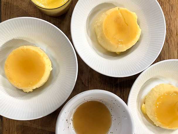 Purin med yozokaramell – japansk söt mjölkpudding | Recept från Köket.se