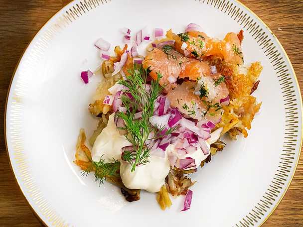Råraka med gravad röding | Recept från Köket.se