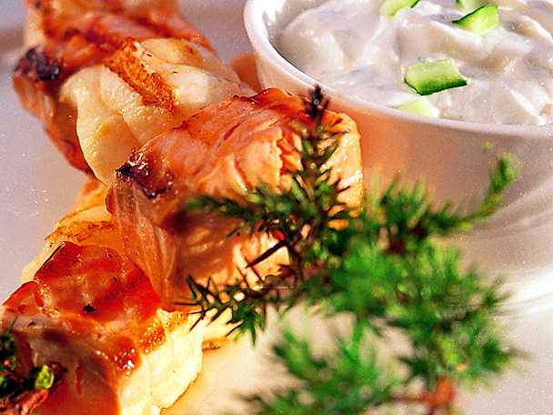 Spett med lax och marulk | Recept från Köket.se