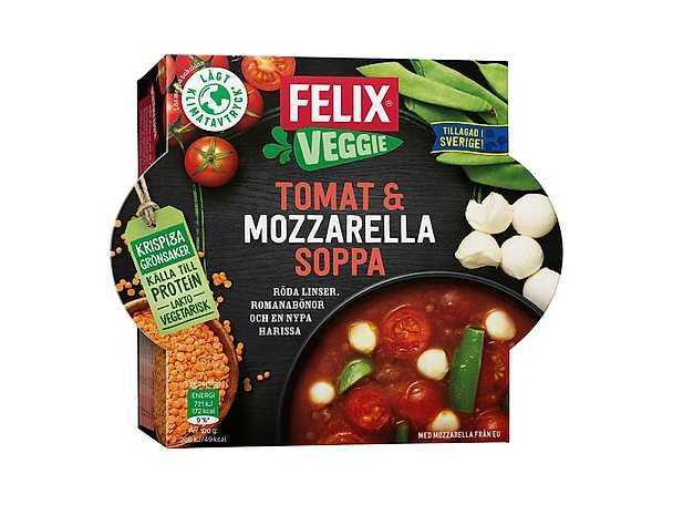 Krämig tomatsoppa med grilled cheese | Recept från Köket.se