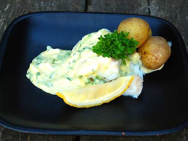 Torskrygg med äggsås | Recept från Köket.se