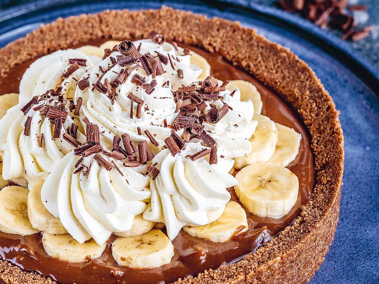 Banoffeepaj med choklad | Köket.se