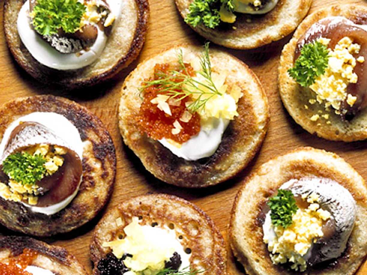 Blinier med pålägg | Köket.se