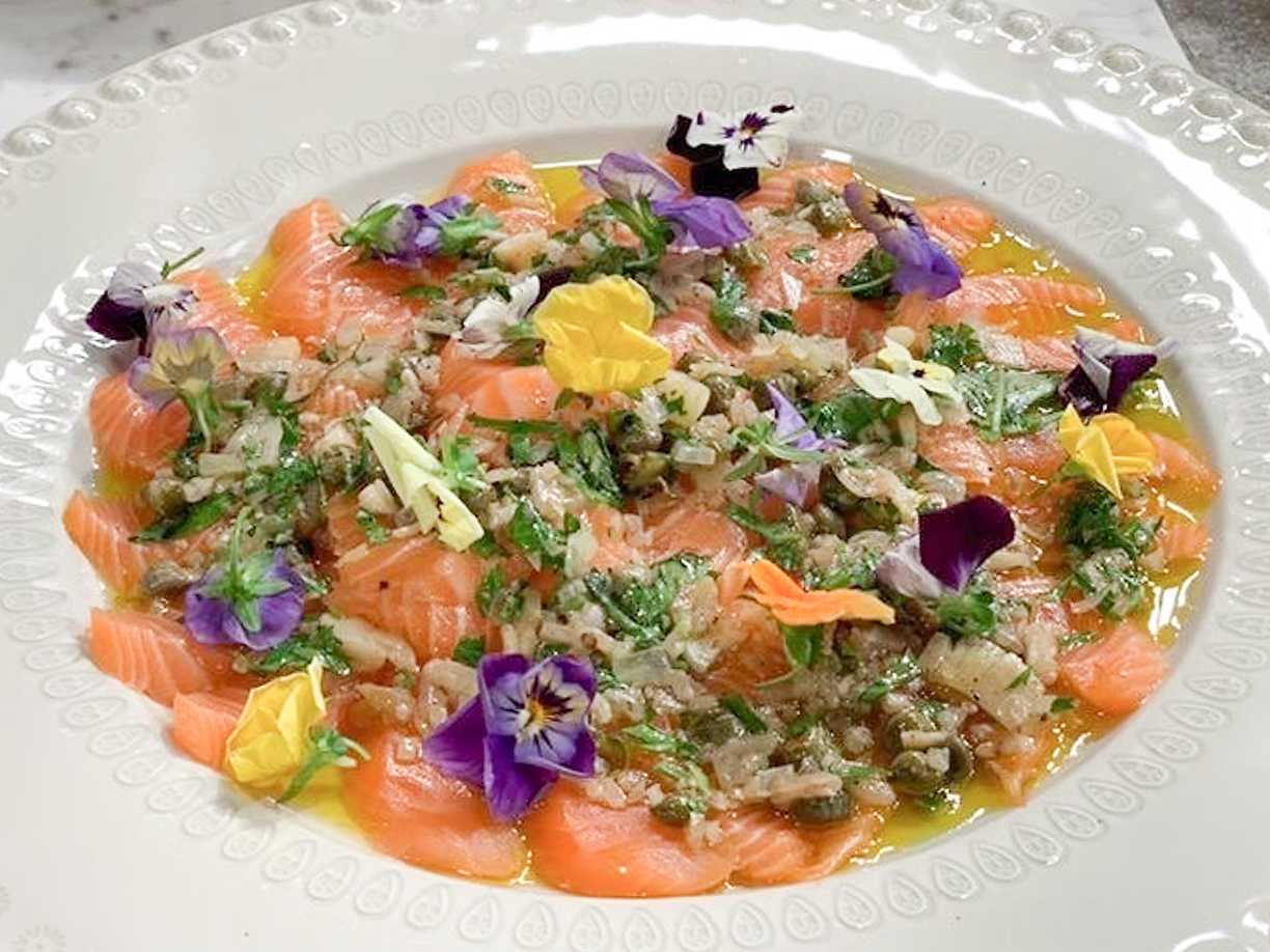 Carpaccio på lax, rostbiff eller betor | Köket.se