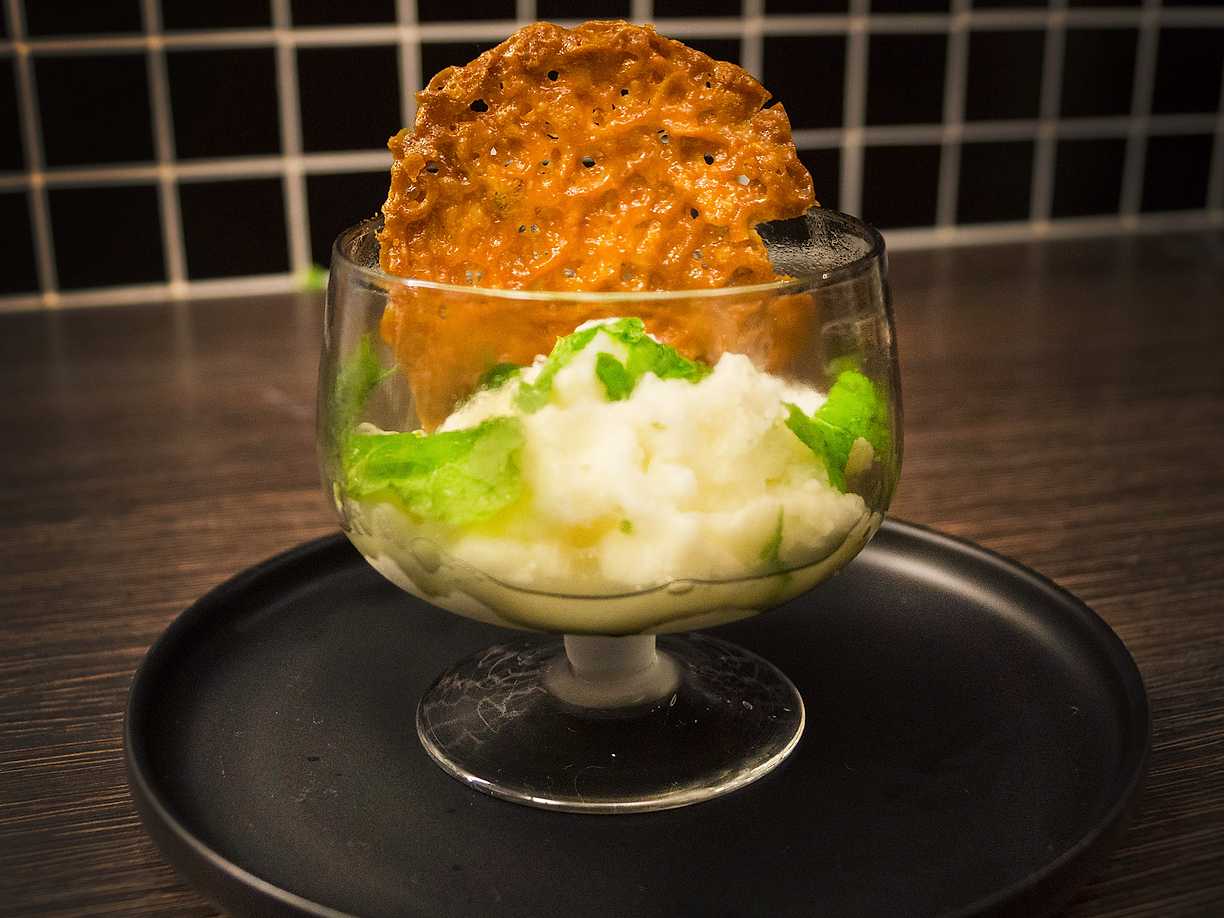 Citronsorbet med knäckigt flarn | Köket.se