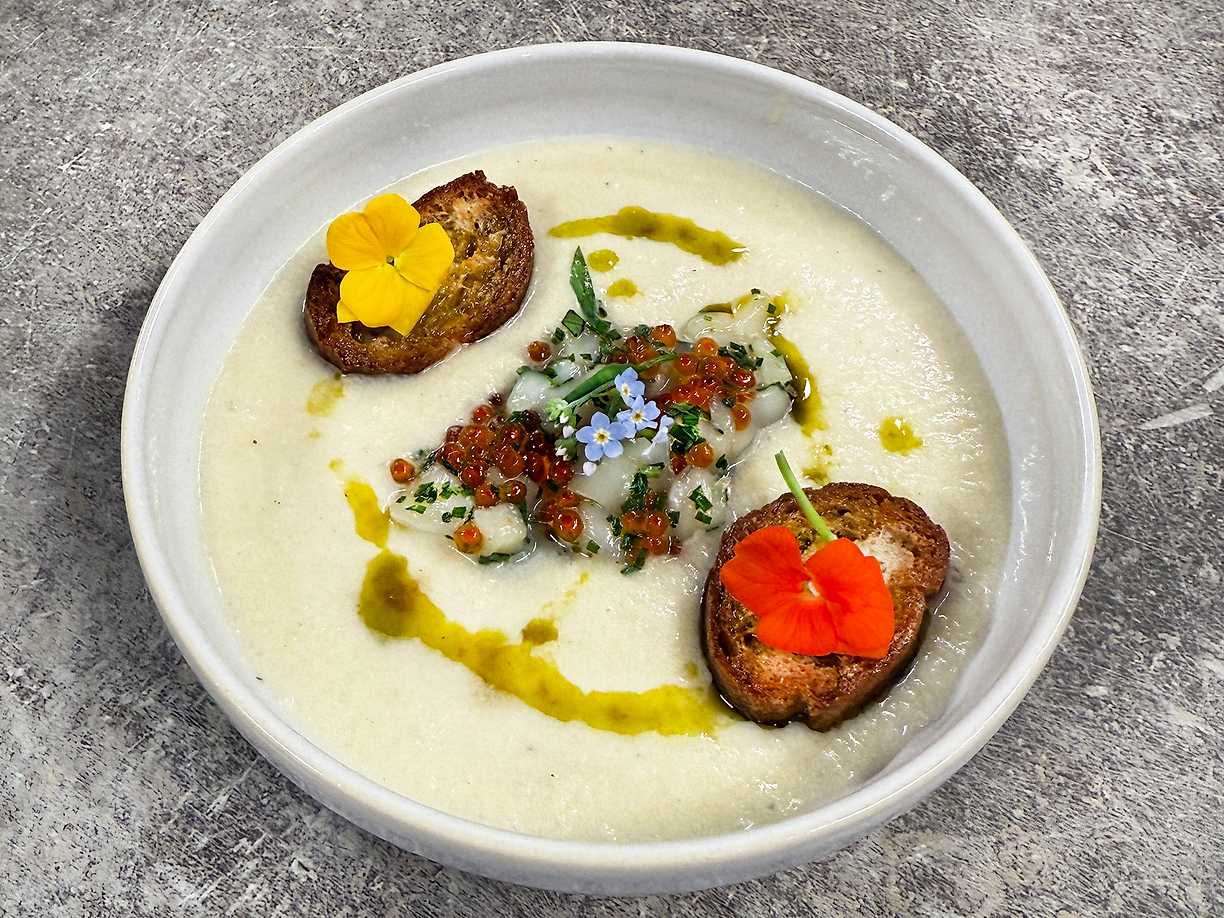 Crème vichyssoise med sparris | Köket.se