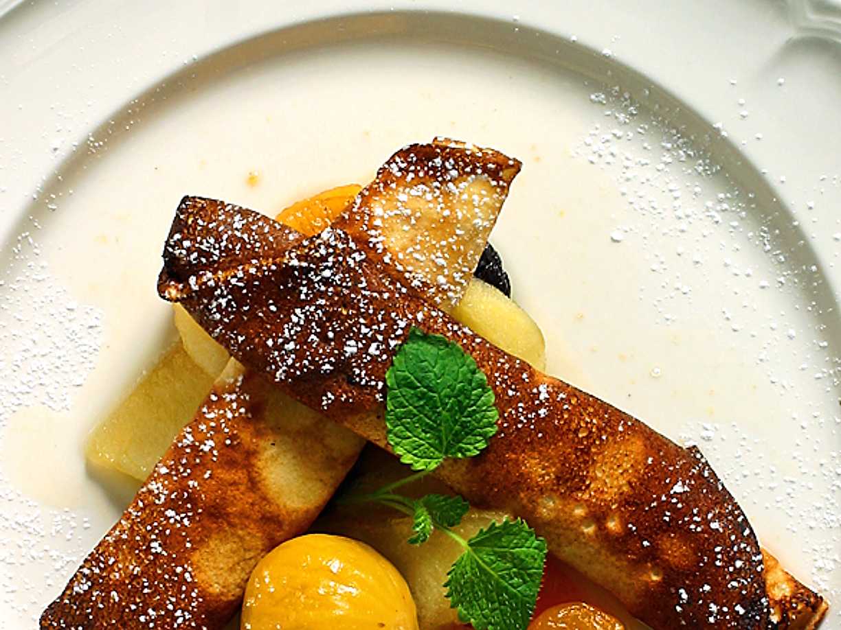 Crêpes med fruktkompott | Köket.se