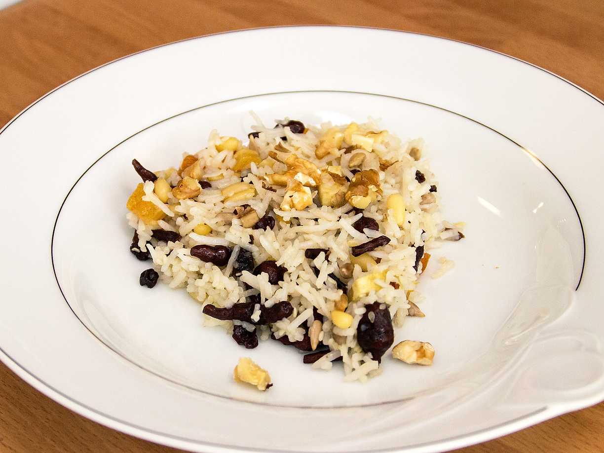 Desi - ris och torkad blandfrukt | Köket.se