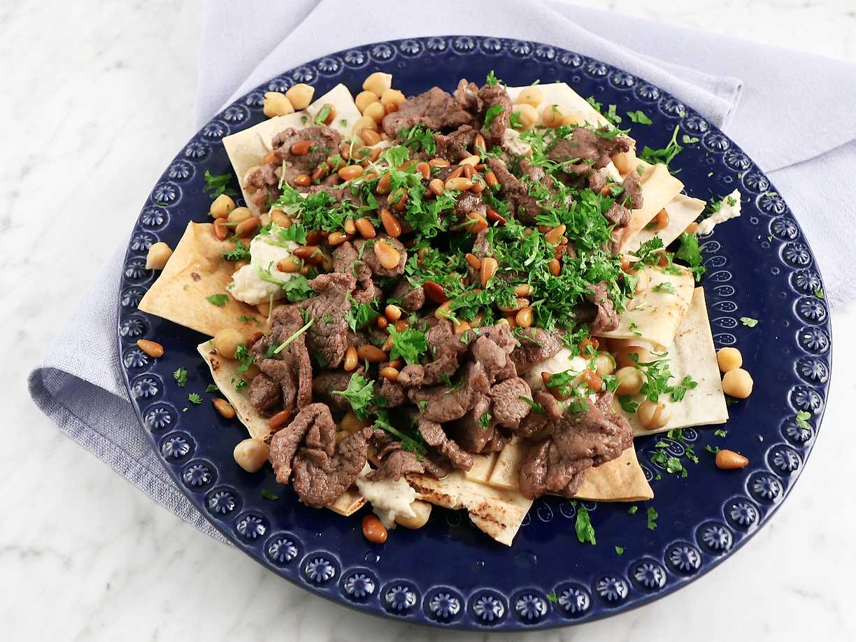 Fatteh med lamm | Köket.se