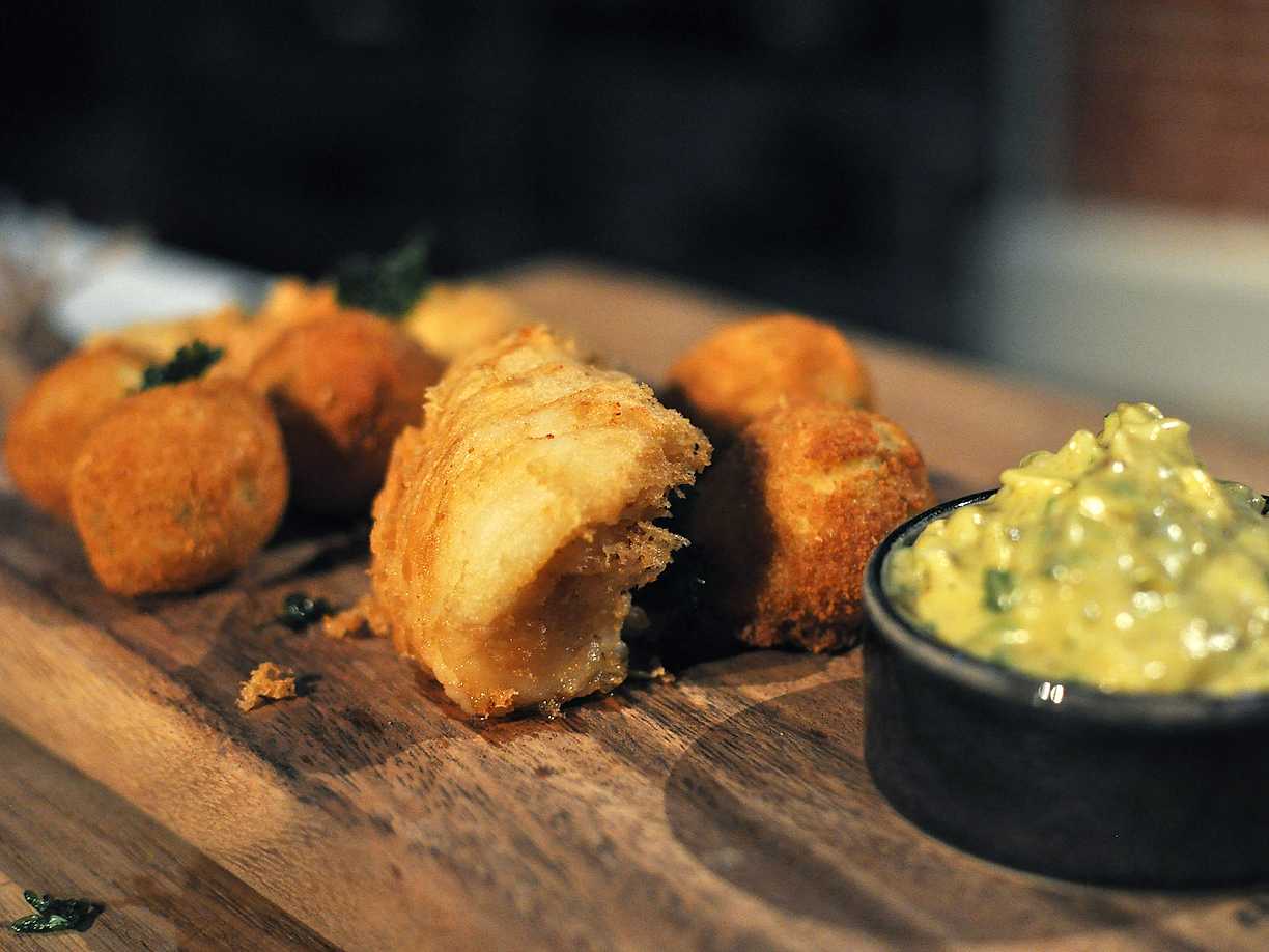 Fish and kroketter med remouladsås | Köket.se