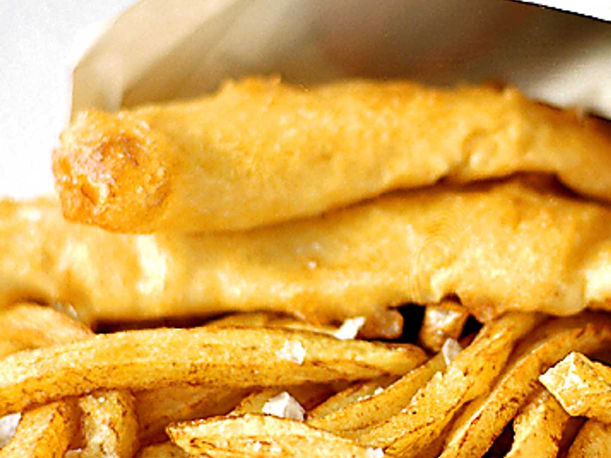 Fisk med friterad potatis | Köket.se
