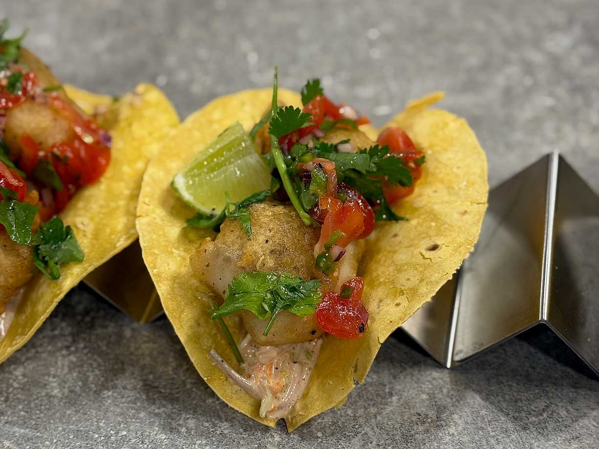 Fisktacos med friterad uer | Köket.se