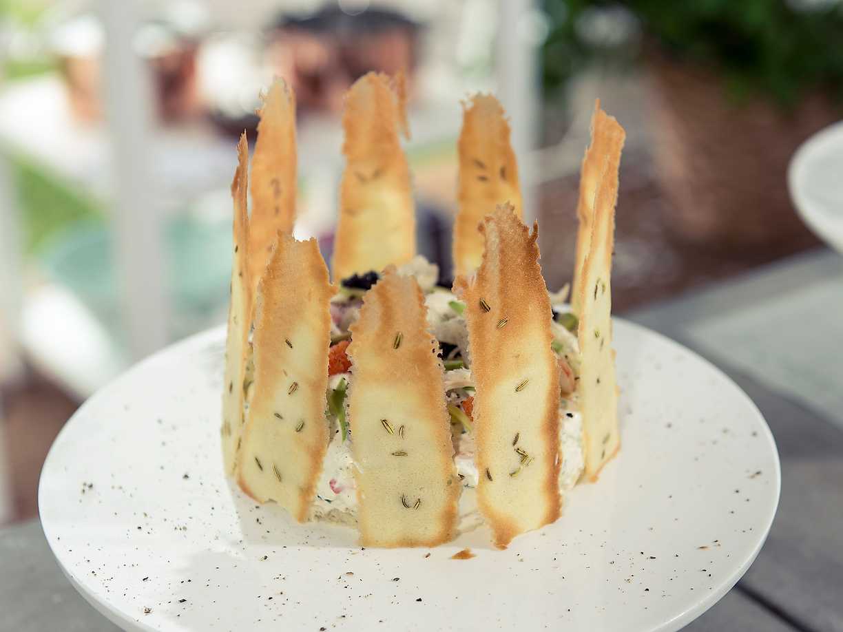 Flarn till smörgåstårta | Köket.se