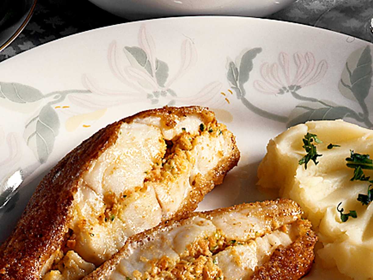 Fylld torskfilé med remoulade | Köket.se