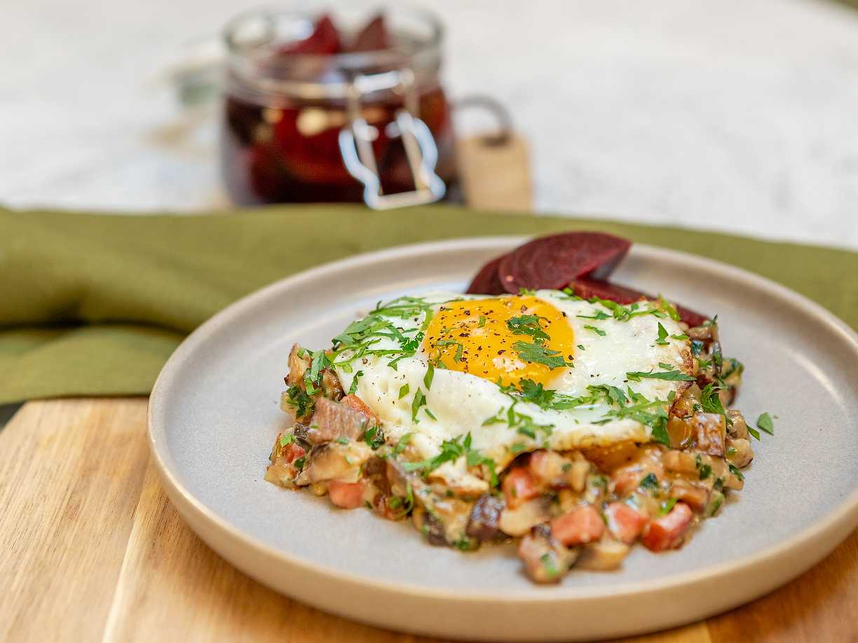 Gräddstuvad pytt i panna | Köket.se