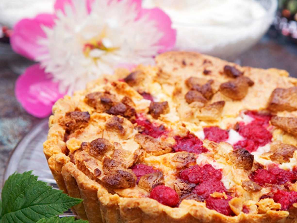 Hallon- och chokladpaj | Köket.se