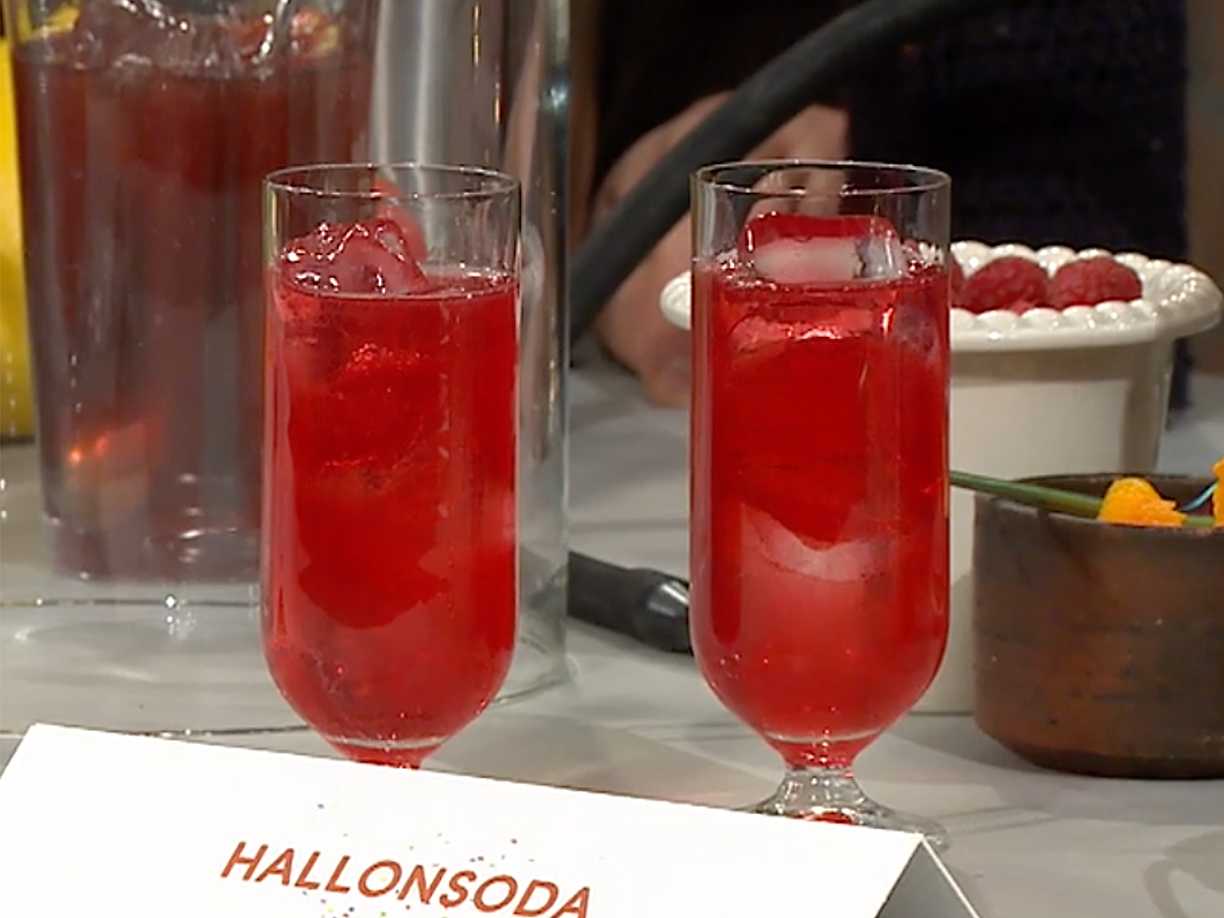 Hallonsoda | Köket.se