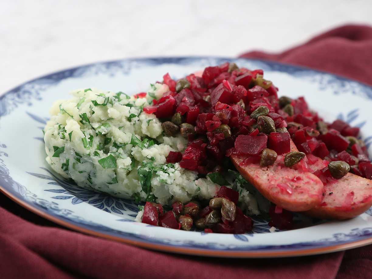 Isterband med potatis- och persiljestomp | Köket.se