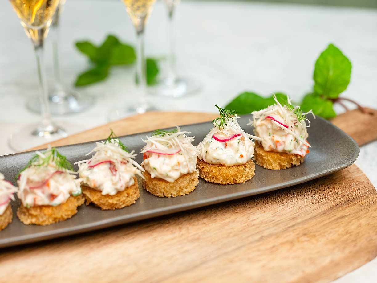 Kanapé med hummer | Köket.se