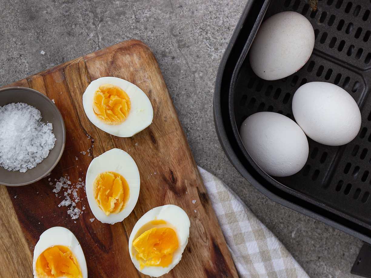 Koka ägg i airfryer | Köket.se