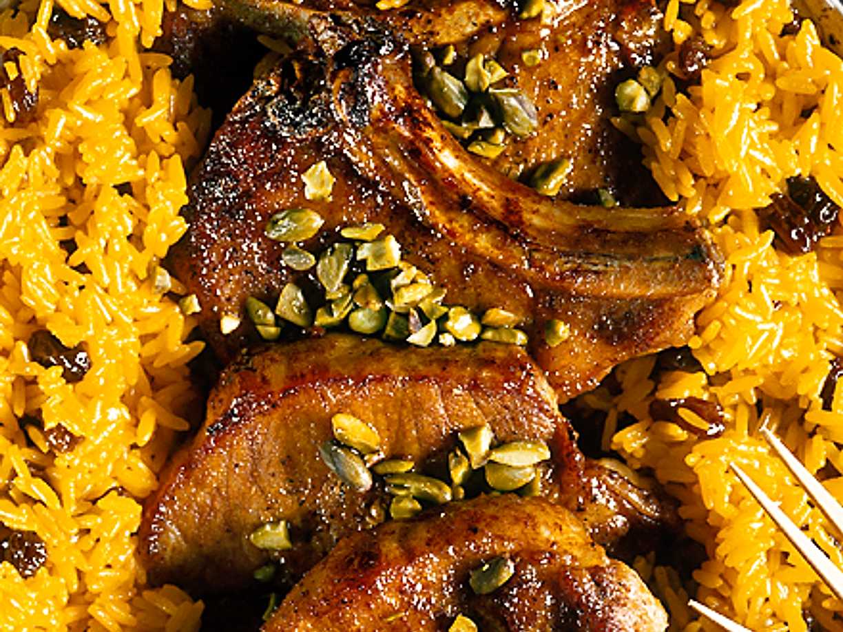 Kotlett med persiskt ris | Köket.se