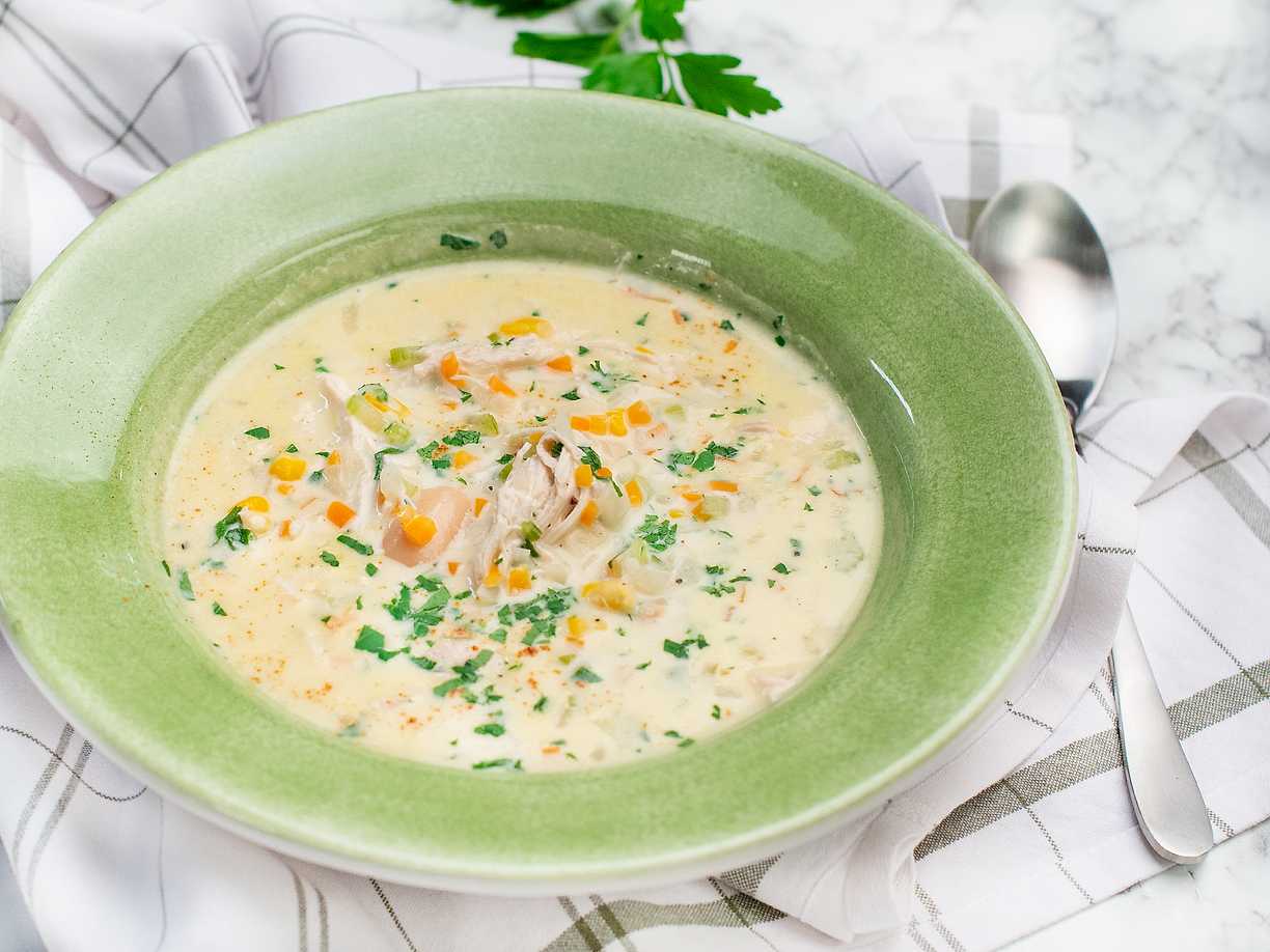 Krämig kycklingsoppa | Köket.se
