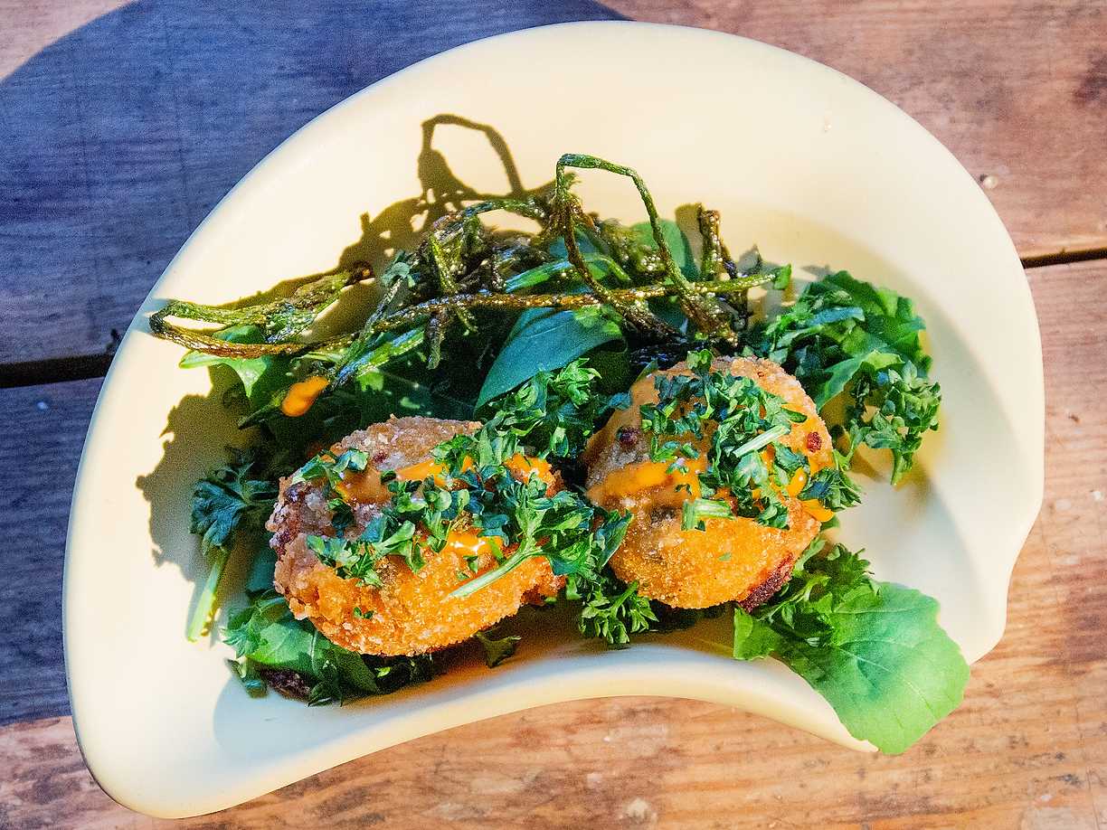 Kroketter med sidfläsk och parmesan | Köket.se