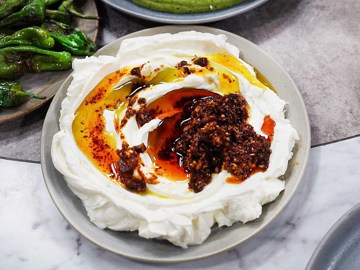 Labne med harissa | Köket.se