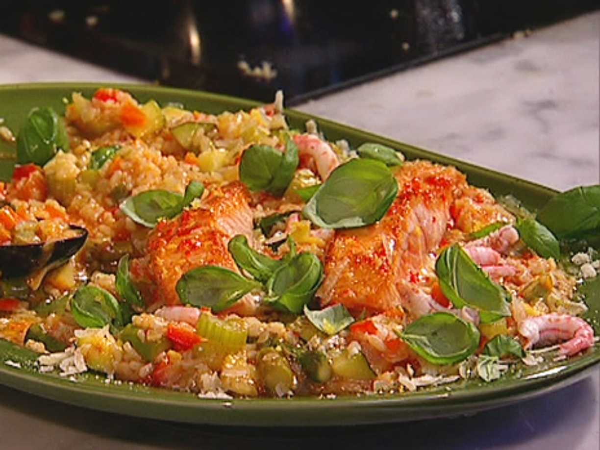 Lax med krämig risotto | Köket.se