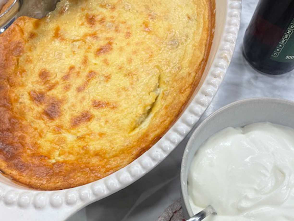 Ostkaka på keso med mandel | Köket.se