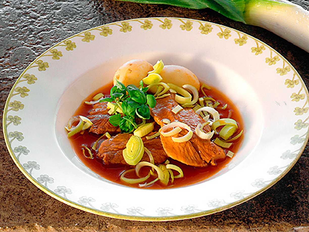 Oxbringa i consommé | Köket.se