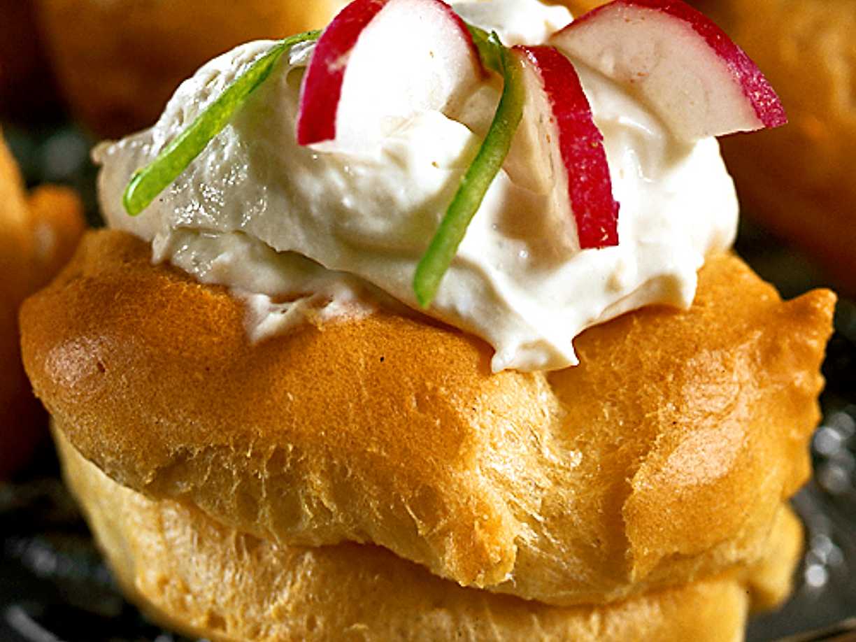 Petit choux med ostfyllning | Köket.se