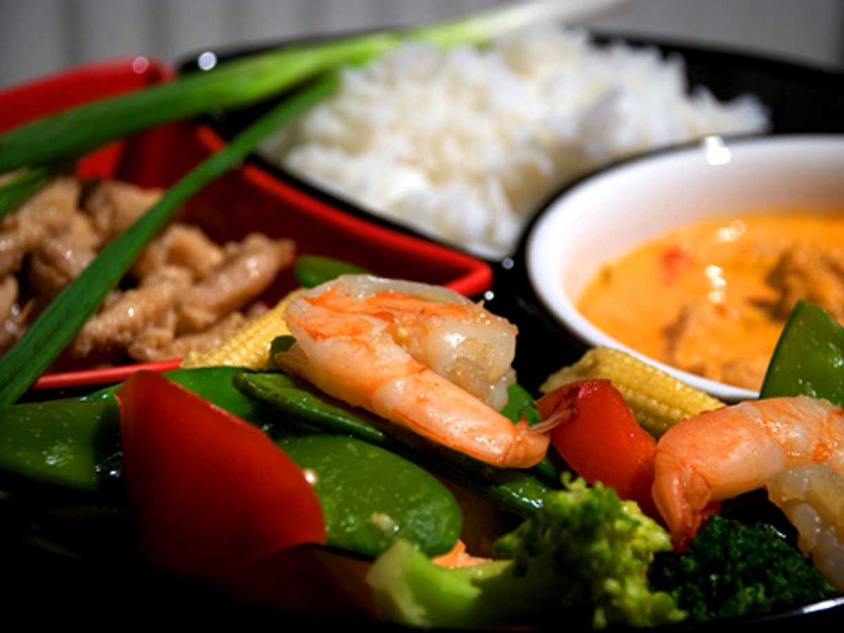 Phad Phak Rommit Gung | Köket.se