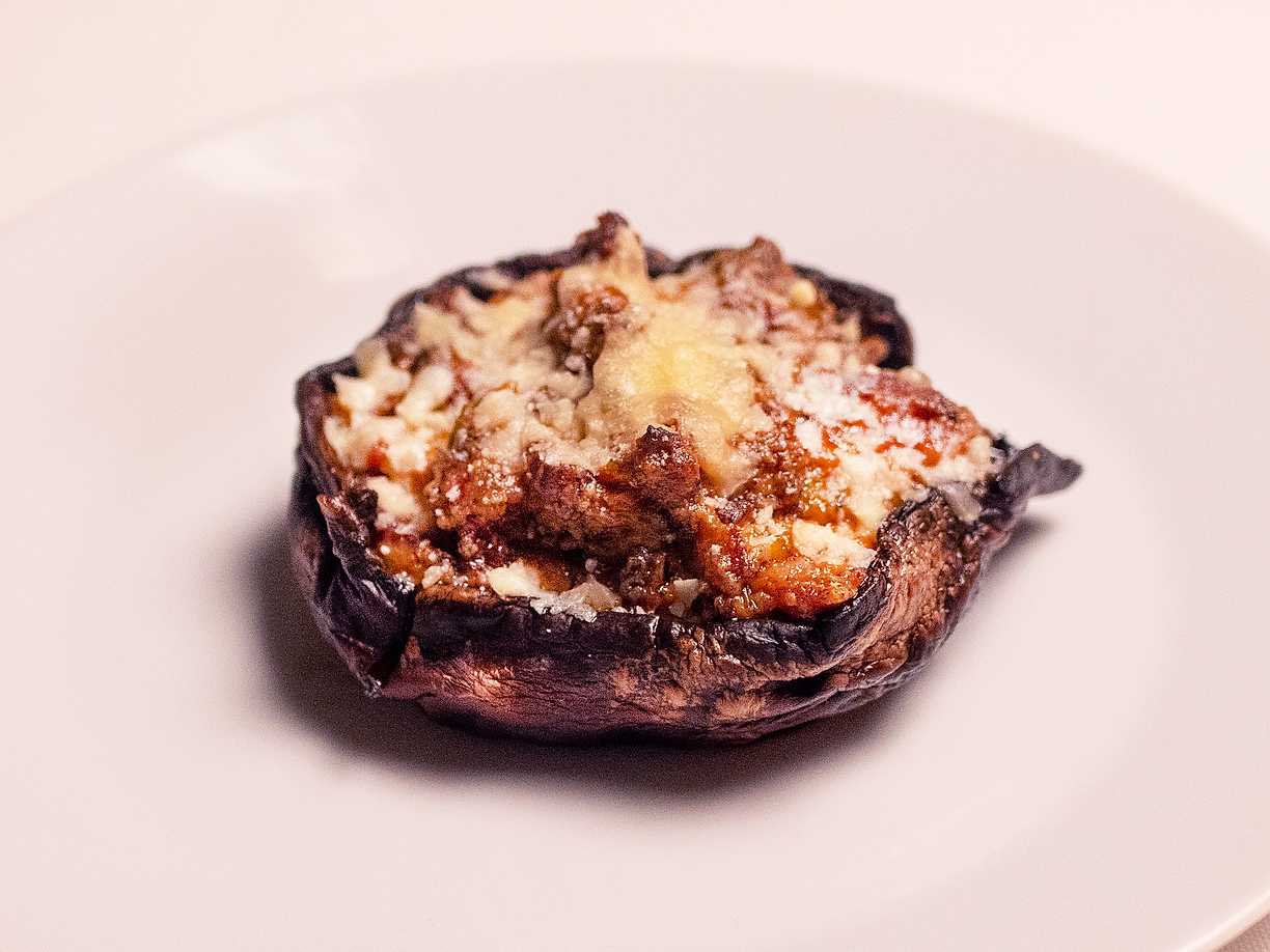 Portabello med bacon och västerbottensost | Köket.se