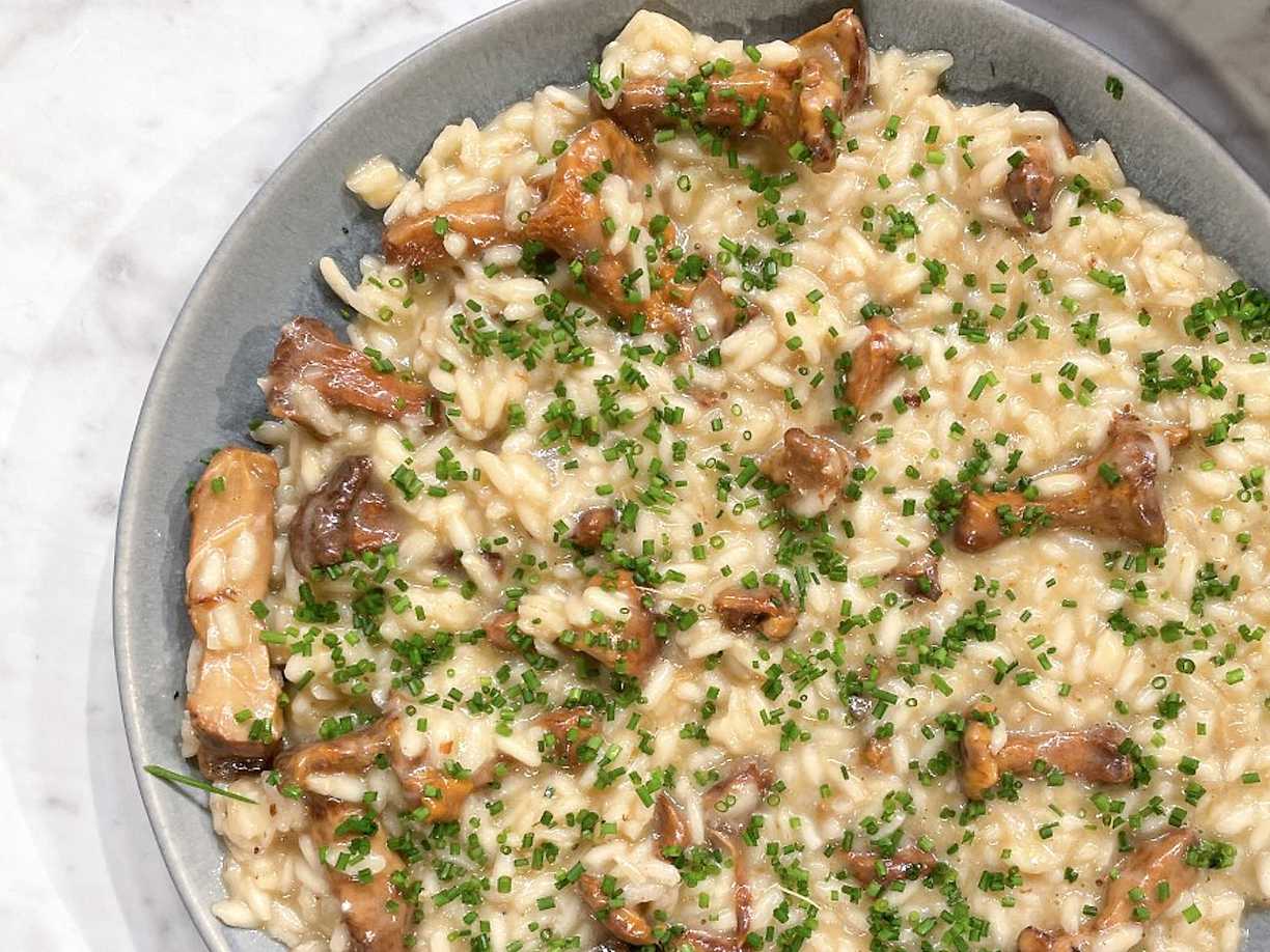 Risotto med sommarkantareller | Köket.se