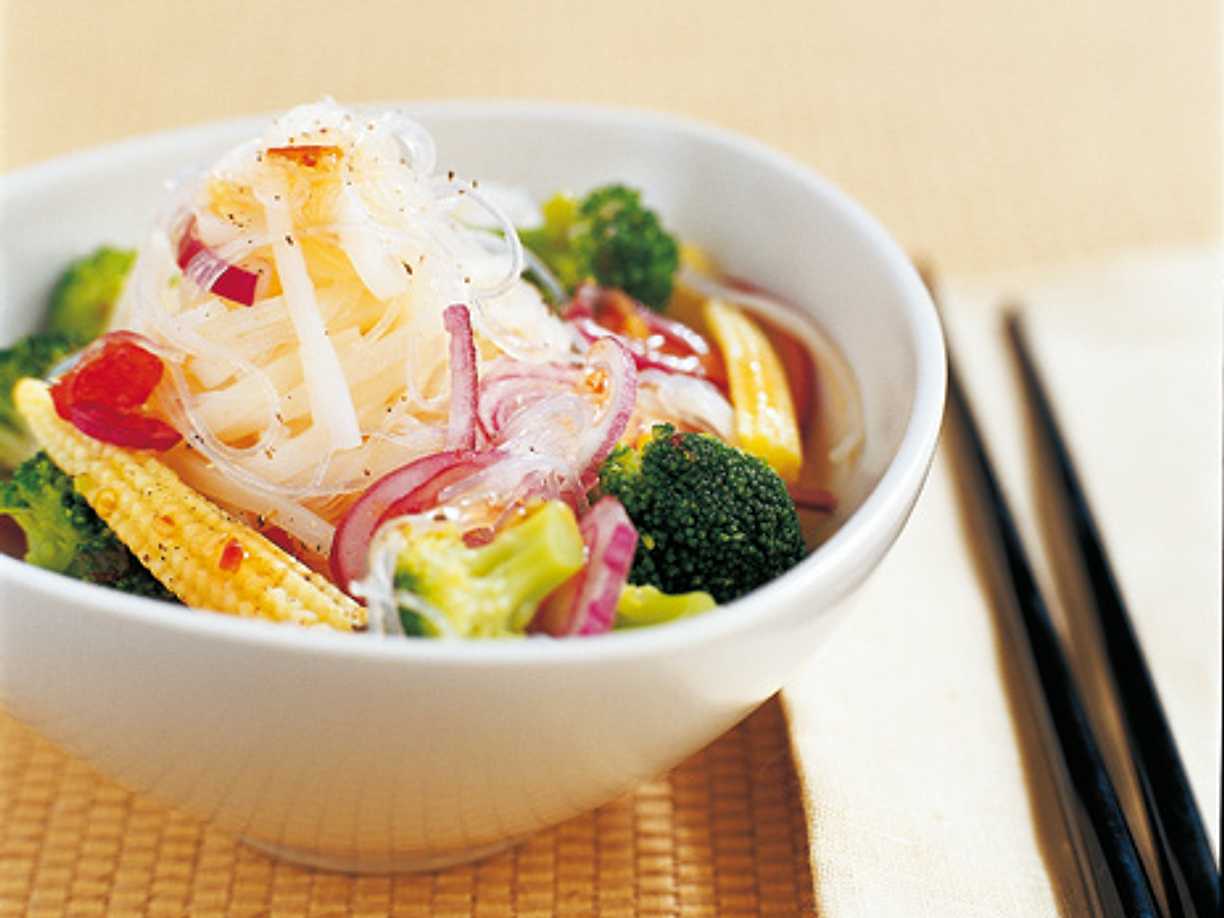 Sallad med nudlar | Köket.se