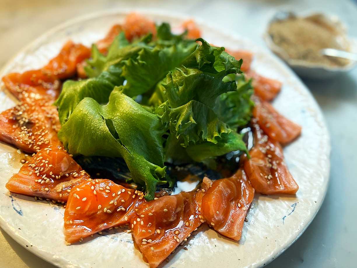 Sashimilax med gosås | Köket.se