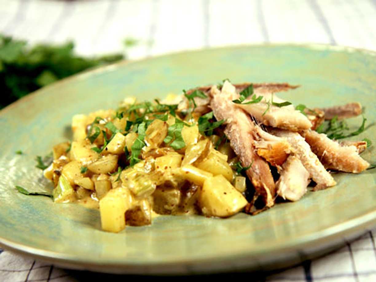 Skånsk potatis med rökt fisk | Köket.se