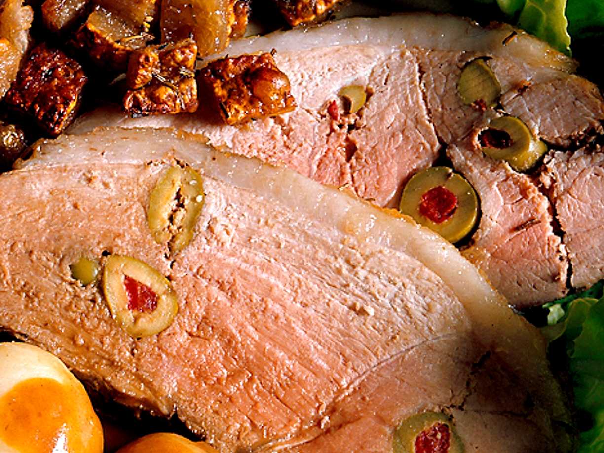 Skinkstek med oliver | Köket.se