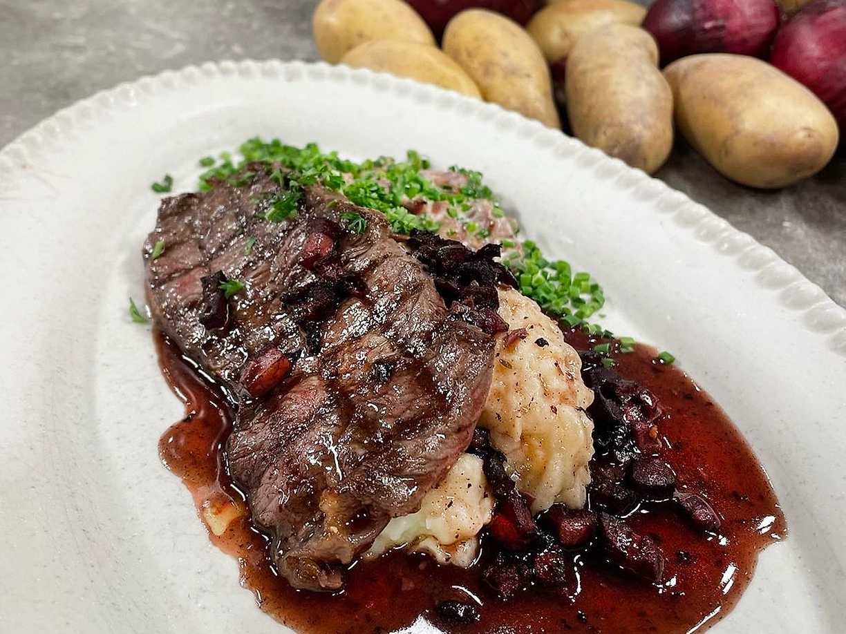 Skomakarlåda med biff | Köket.se