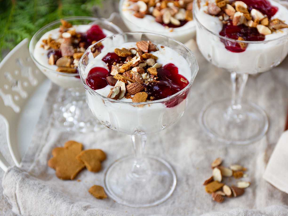 Snabb och enkel juldessert med risgrynsgröt | Köket.se