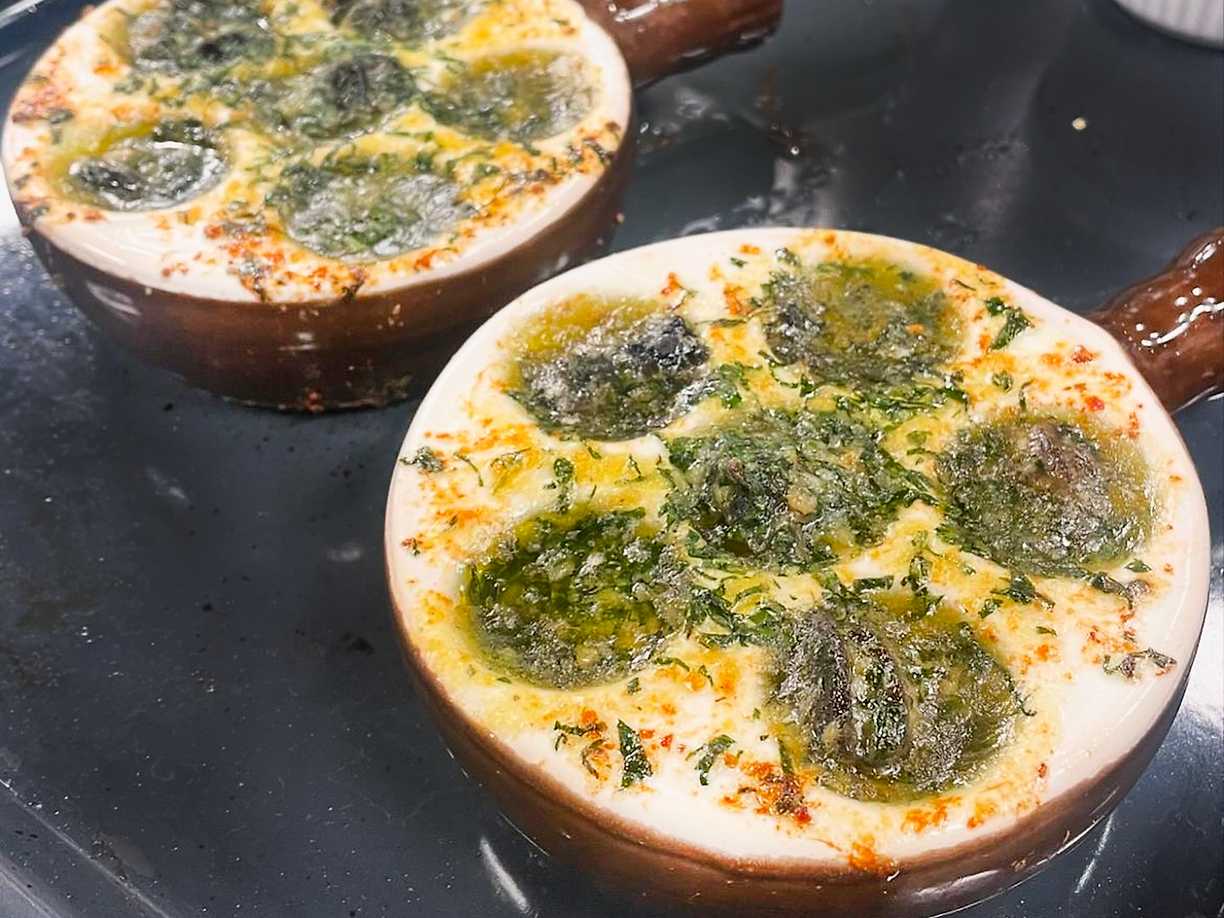 Sniglar med vitlök och persilja | Köket.se