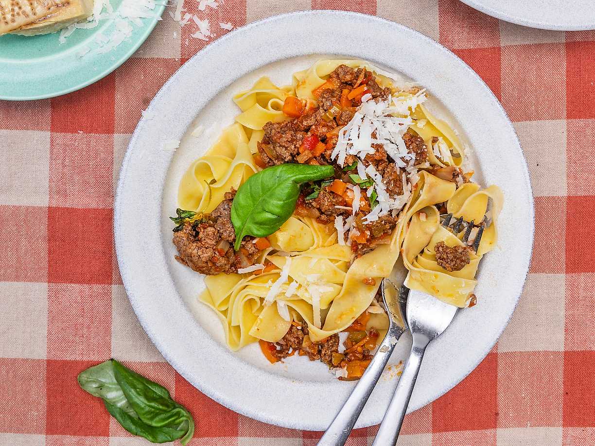 Spagetti och köttfärssås MSG-style! | Köket.se Spagetti och köttfärssås MSG-style! | Köket.se