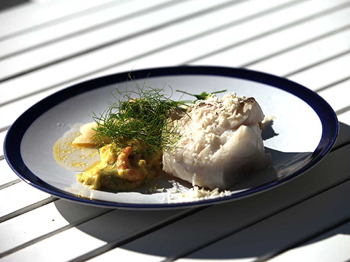 Torskrygg med parmesanhollandaise | Köket.se