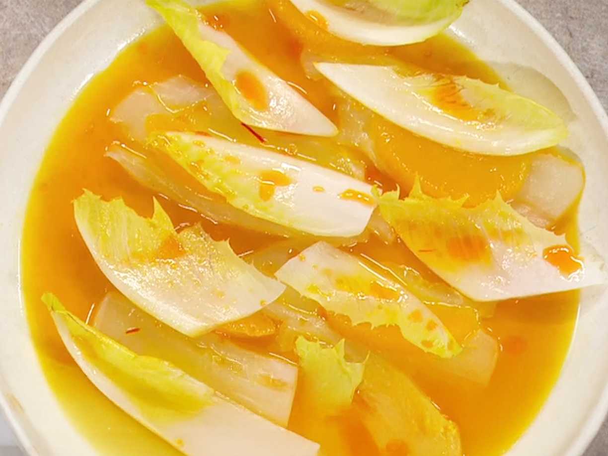 Tunt skuren hälleflundra med apelsin | Köket.se