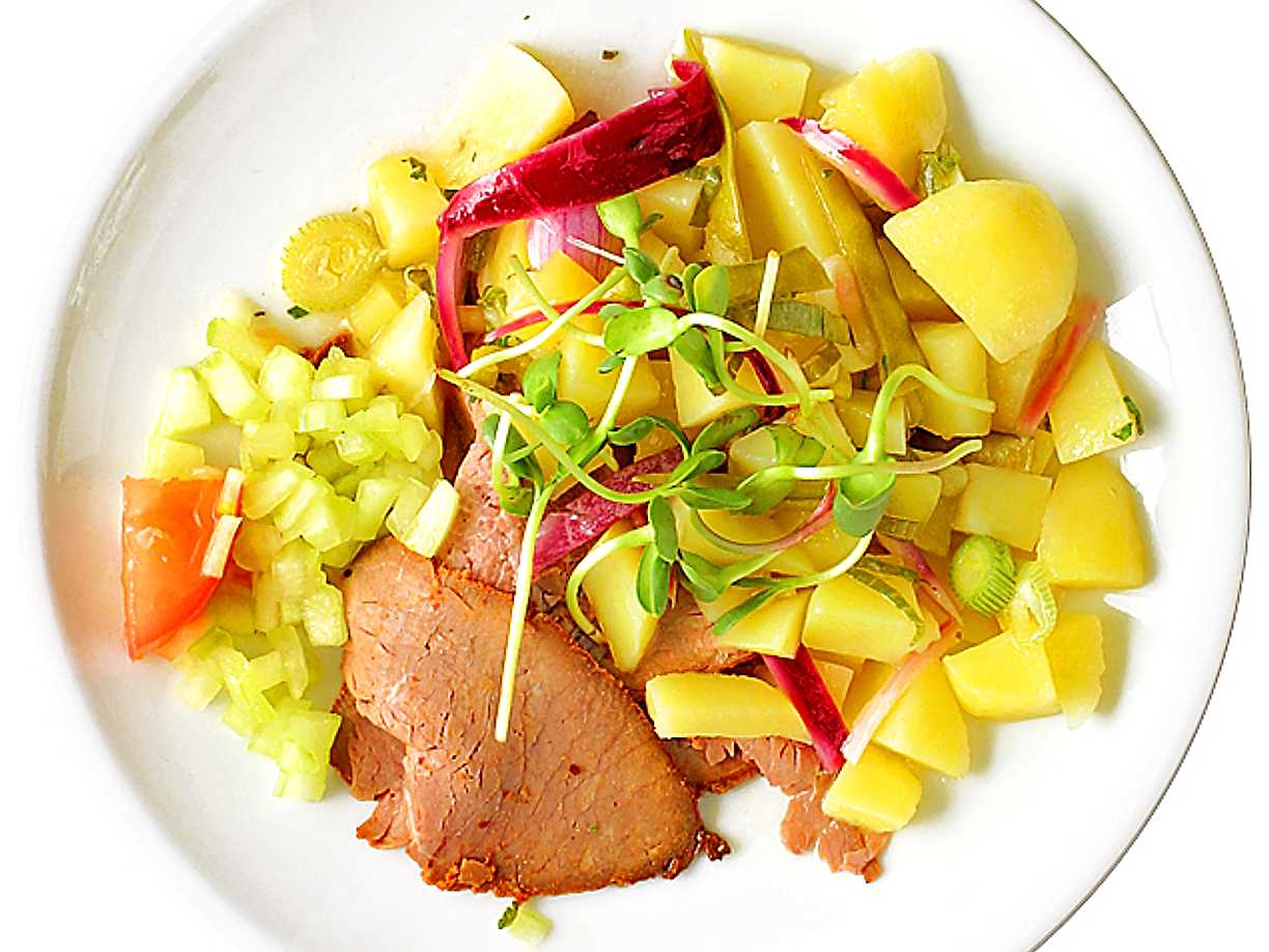 Tysk potatissallad till rostbiff | Köket.se