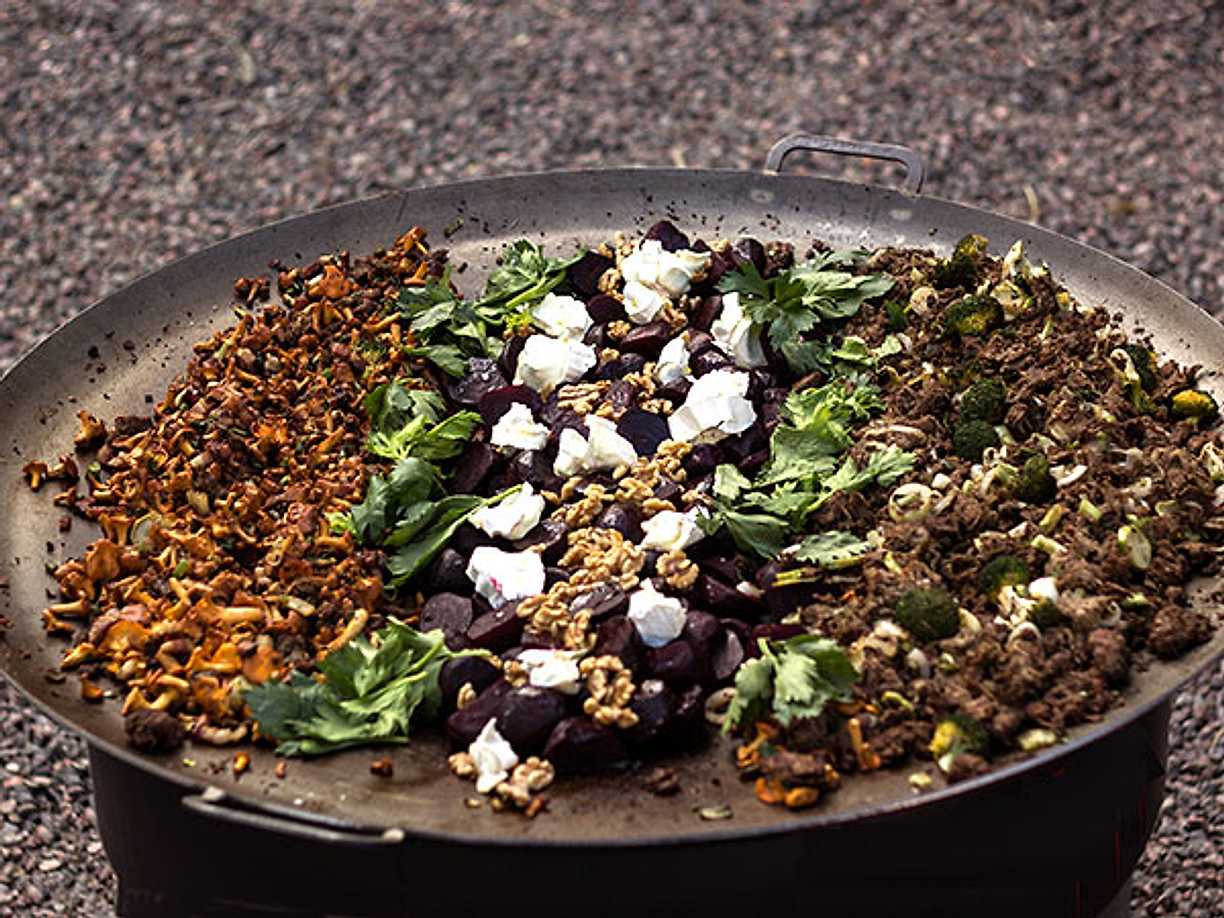 Viltskav i murikka och Ullas paprikapickles | Köket.se