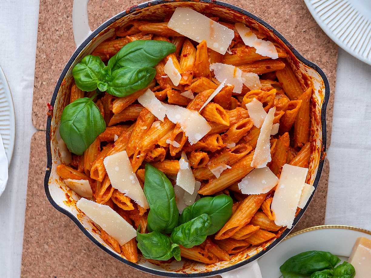 Vodkapasta med 'Nduja | Köket.se