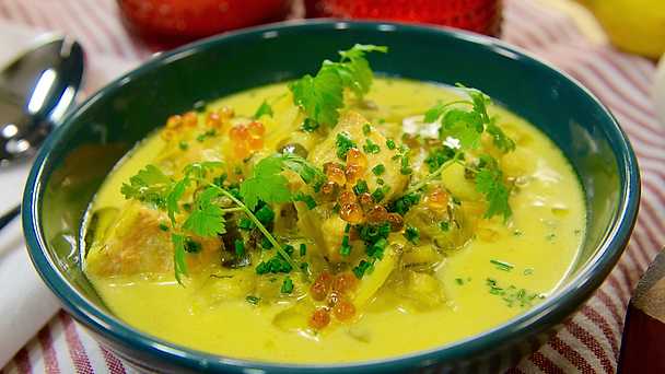 Fiskgryta med pilgrimsmusslor och saffran | Recept från Köket.se