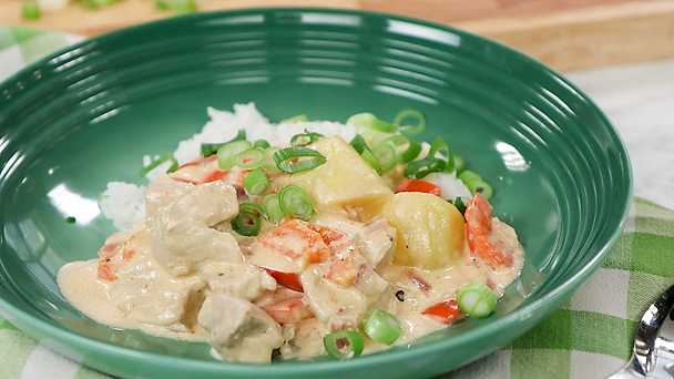 Krämig het kycklinggryta | Recept från Köket.se